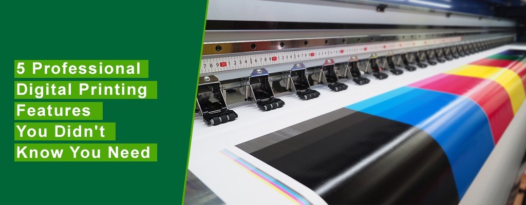 Professional Digital Printing Features (You Need)