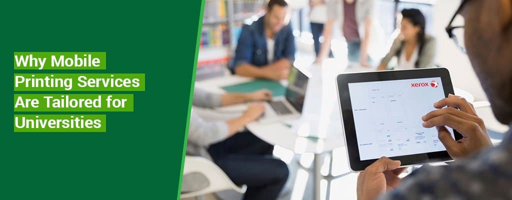 Why Mobile Printing Services Are Tailored for Universities