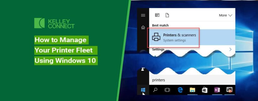 Manage Your Printer Fleet Better With Windows 10